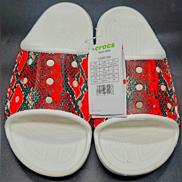 CROCS | Shoes | Crocs Baya Slides Professionally Customized With ...